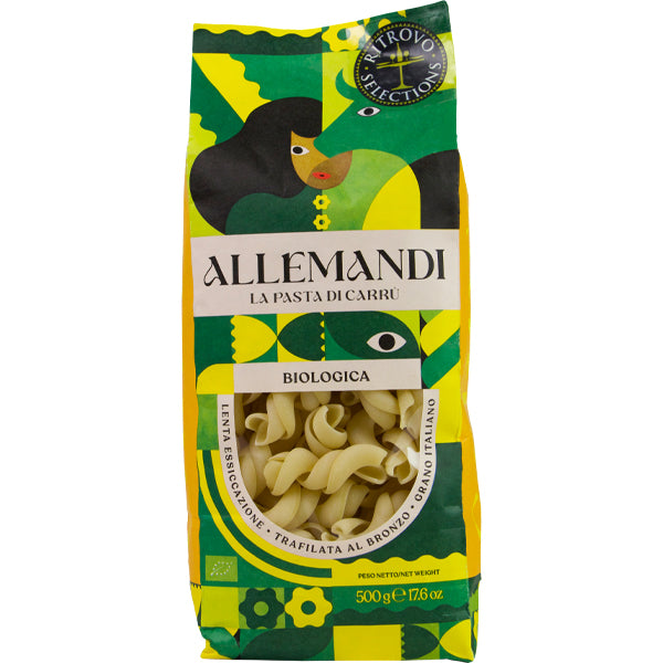 Allemandi Organic Trecce Pasta, Durum Wheat – Ritrovo Italian Regional ...