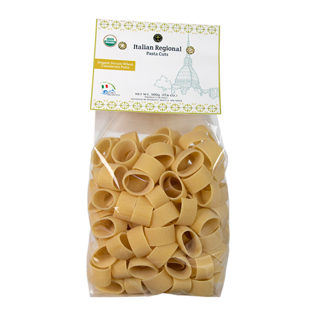 Allemandi Pasta, Organic Calamarata Pasta, Durum Wheat – Ritrovo ...